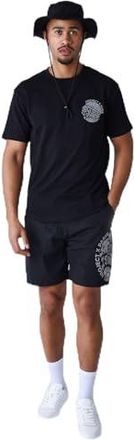 Project X Paris Short de Bain imprimé Groovy Sun Noir L