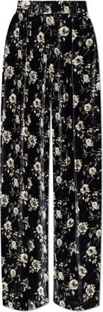 R13 Femme, Pantalons, Noir, Taille: W24 Double Pleat Trouser