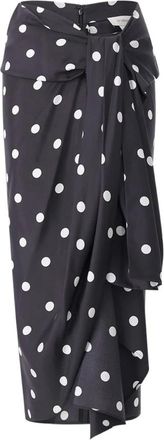 Sportmax Femme, Jupes, Bleu, Taille: 38 FR Midi Skirt