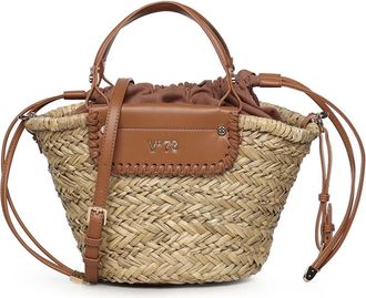 V&deg; 73 Femme, Sacs, Beige, Taille: ONE Size Bucket Bag