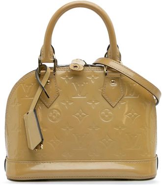Louis Vuitton Hobo Bags - Monogram Vernis Alma BB - Gr. unisize - in Braun - f&uuml;r Damen