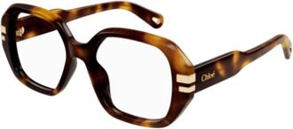 Chlo&eacute; unisex, Accessoires, Brun, Taille: 53 MM West Square Frame