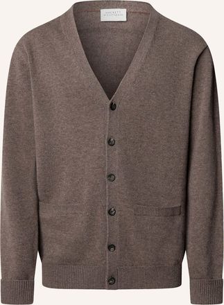 Hackett Strickjacken Cardigan Sr Jersey Knit Cardi braun
