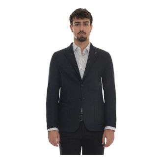 Paoloni Sakko ohne Futter- dekonstruiert - - Jackets - Herren - Blau - XL