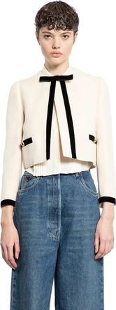 Prada Compact Sablé Jacket