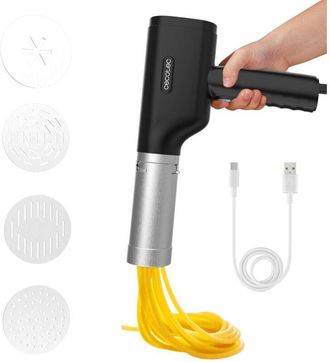 Cecotec Cecotec - Fun EasyPasta Kabelloser Nudel- und Churros-Zubereiter. 40W, Kapazit&auml;t 200gr, 3 Scheiben enthalten, bereitet Nudeln, Spaghetti und