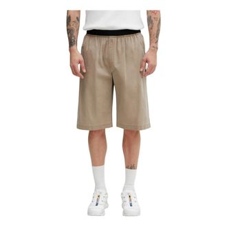 Maison Margiela Shorts mit elastischem Bund - - Shorts - Herren - Beige - M