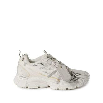 Off-white Homme, Chaussures, Blanc, Taille: 40 EU Baskets en Mesh Blanc avec D&eacute;tails Signature
