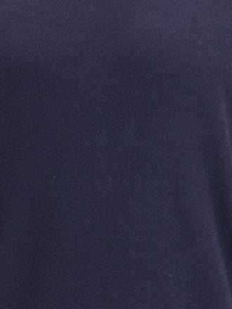 Brunello Cucinelli Mens Wool Turtleneck Sweater Navy-Dark Grey Fleece (ovis Aries) Navy/dark