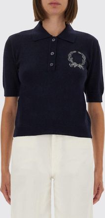 Moschino Polo MOSCHINO COUTURE Damen Farbe Blau