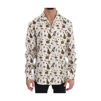 Dolce & Gabbana Jazz Casual Shirt - - Shirts - Herren - Mehrfarbig - M