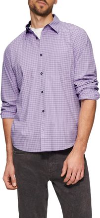 s.Oliver Regular Fit: Kariertes Hemd aus Baumwollstretch mit Brusttasche