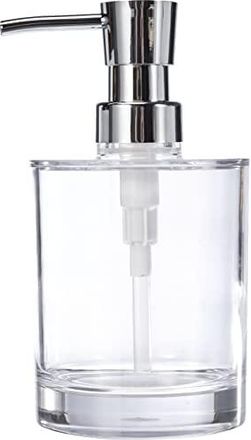 Ridder 2002500 Seifenspender Windows transparent, ca. 9 x 9 x 15, cm