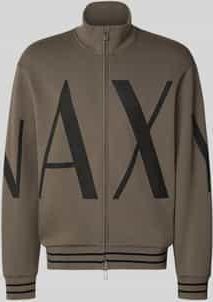 A|X Armani Exchange Sweatjacke aus Baumwoll-Mix