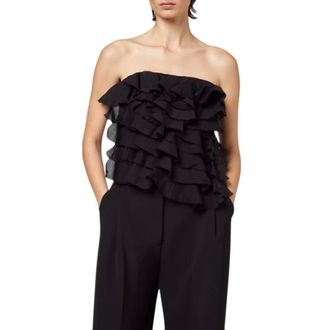 Alpha Industries Damen, Oberteile, Schwarzk, 2XLGr&ouml;&szlig;e