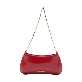 Jacquemus Femme, Sacs, Rouge, Taille: ONE Size Small Bisou Chaine