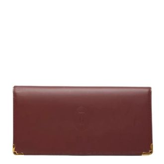 Cartier Pre-owned Must Long wallet (bi-fold) - Femme - Pre-owned - Rouge - Taille: ONE Size