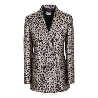 P.A.R.O.S.H. Multicolor Doppelreihiger Blazer Jacke - - Jackets - Damen - Mehrfarbig - XS