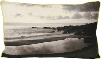 Riva Paoletti Neon Coast Feather Cushion