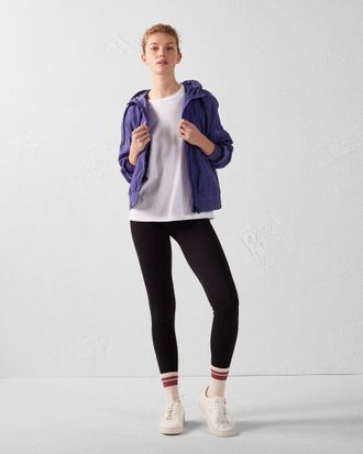 Jott Blouson coupe-vent l&eacute;ger &agrave; capuche Bleu mystique Alize - Taille XXL