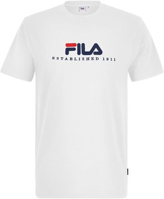 Fila Unisex Brill Tee T-Shirt, Bright White, L