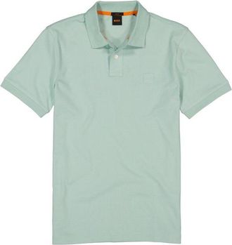 Boss Orange by Hugo Boss BOSS Orange Herren Polo-Shirt gr&uuml;n Slim Fit