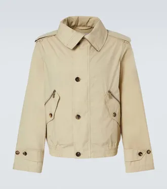Burberry Blouson en coton mélangé
