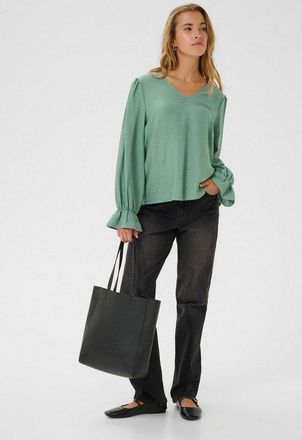Kaffe Langarmbluse Langarm-Bluse KArea