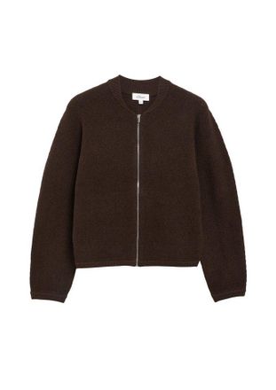 s.Oliver Cardigan Strickjacke Wollmix-Strickjacke im Relaxed Fit