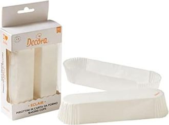 Decora 0339893 CF 60 Backförmchen, 135 x 33 x 28 mm, weiß