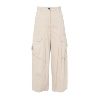 Max Mara Rosatea Wide Hosen - - Trousers - Damen - Beige - XS