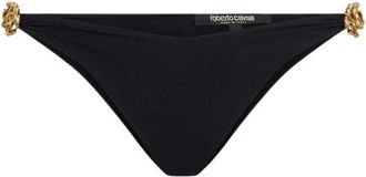 Roberto Cavalli Femme, Maillots de bain, Noir, Taille: 40 FR Bikini avec D&eacute;tail Logo