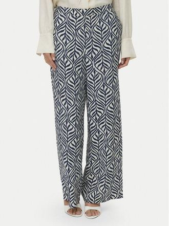 Vero Moda Stoffhose Josie 10303759 Dunkelblau Wide Leg