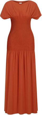 Toteme Damen Jerseykleid mit filigranen Biesen