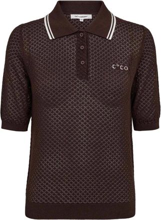 Co'Couture Femme, Tops, Brun, Taille: 40 FR Polo Chemises