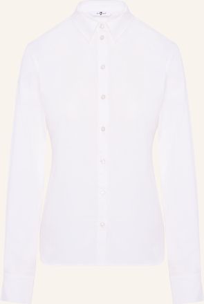 7 For All Mankind Tied Shirt weiss