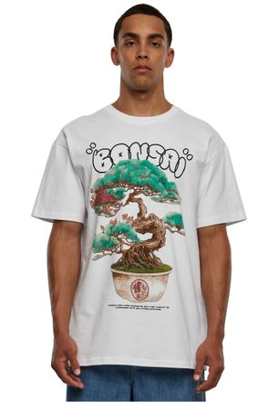 Mister Tee Herren T-Shirt Bonsai Heavy Oversize Tee White XXL