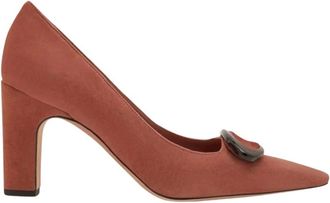 Manolo Blahnik Femme, Chaussures, Brun, Taille: 37 EU Maysale Pump 90