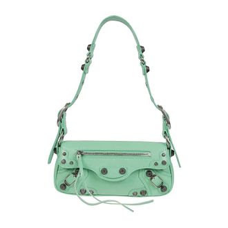 Balenciaga Le Cagole XS Schultertasche aus Leder - - Bags - Damen - Gr&uuml;n - ONE SIZE