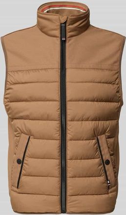 Tom Tailor Regular Fit Steppweste aus wasserdichtem Material