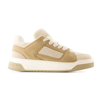 Hogan Mens H667 Sneaker Beige Calfskin