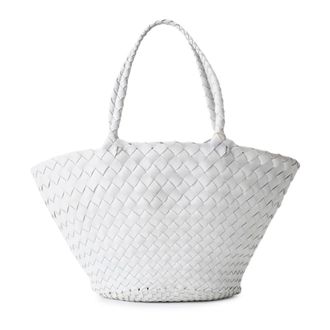 Dragon Diffusion Femme, Sacs, Blanc, Taille: ONE Size Egola Woven Tote