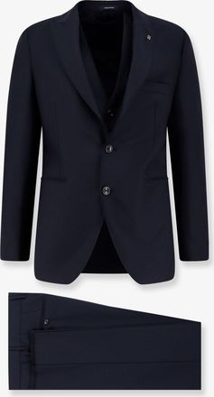Tagliatore Virgin wool suit with vest - TAGLIATORE - gender_Man