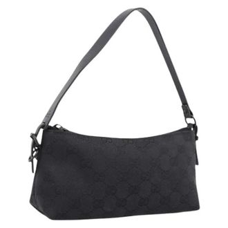 Gucci Pre-owned GG Canvas Hand Bag - - Pre-owned - Damen - Schwarzk - ONE SIZE