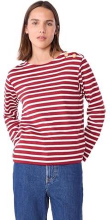 Petit Bateau Female Cab_h25 V&ecirc;tements Jour, Amarante/Milk, S EU