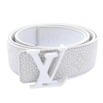 Louis Vuitton Pre-owned Vintage Lederg&uuml;rtel - - Pre-owned - Herren - Wei&szlig; - ONE SIZE