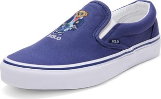 Ralph Lauren Herren Keaton-Slip Sneaker, Marineblau, 43 EU