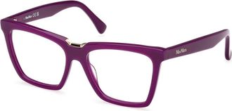 Max Mara unisex, Accessoires, Violet, Taille: 54 MM Optical Frame