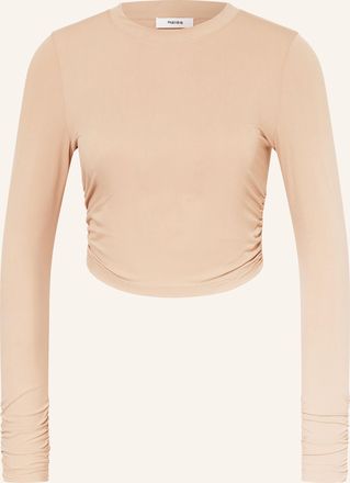 Reiss Reiss Cropped-Longsleeve beige