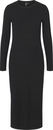 Pieces Pckylie Ls O-Neck Midi Dress Noos Bc